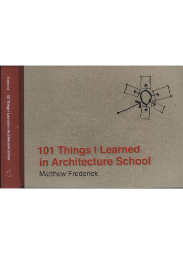 Sebo do Messias Livro - 101 Things i Learned in Architecture School