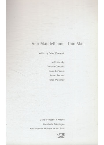 Sebo do Messias Livro - Ann Mandelbaum - Thin Skin