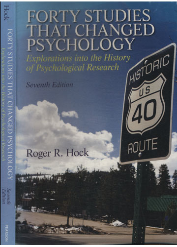 Sebo do Messias Livro - Forty Studies That Changed Psychology ...