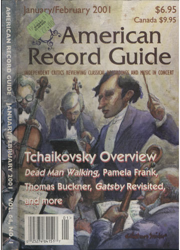 Sebo do Messias Livro - American Record Guide - January/February 2001 ...