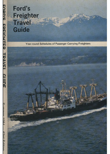 Sebo do Messias Livro - Ford's Freighter Travel Guide - Summer 1984 ...
