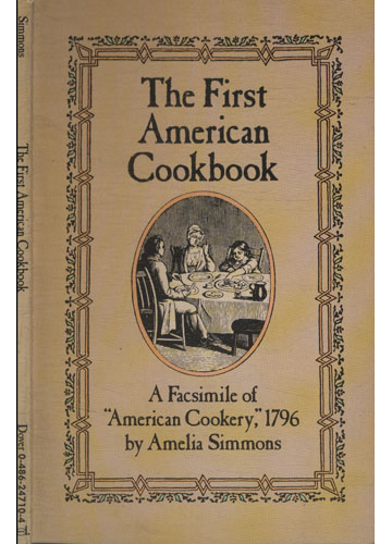Sebo do Messias Livro - The First American Cookbook