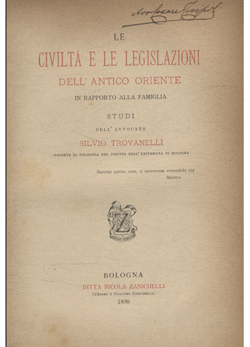Sebo do Messias Livro - Le Civiltà e le Legislazioni Dell' Antico ...