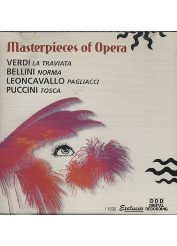 Sebo do Messias CD - Masterpieces Of Opera *Importado*