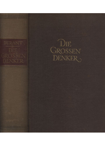 Sebo do Messias Livro - Die Grossen Denker