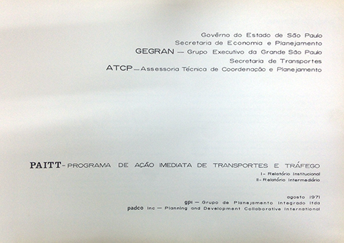 Sebo do Messias Livro - PAITT - Programa de Ação Imediata de Transporte ...