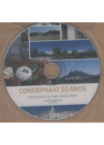 Sebo do Messias Livro - Condephaat 50 Anos - Com CD