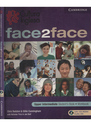 Sebo do Messias Livro - Face 2 Face - Upper Intermediate Student's Book - Workbook - Com CD