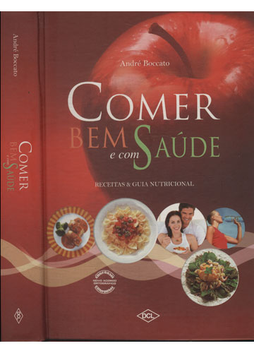 Sebo do Messias Livro - Comer Bem e com Saúde - Com CD