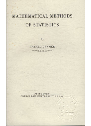 Sebo do Messias Livro - Mathematical Methods of Statistics