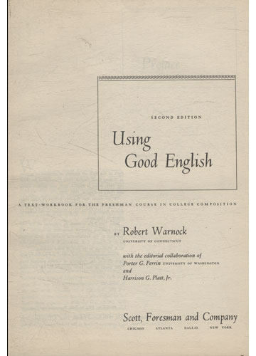 Sebo do Messias Livro - Using Good English