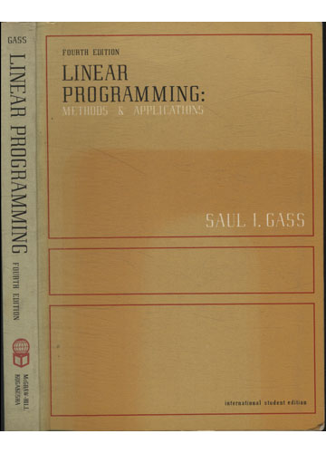 Sebo do Messias Livro - Linear Programming - Methods and Applications