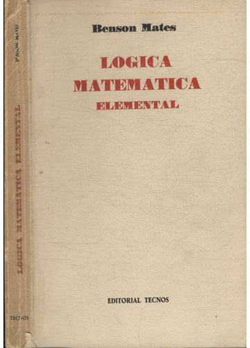 Sebo do Messias Livro - Logica Matematica Elemental