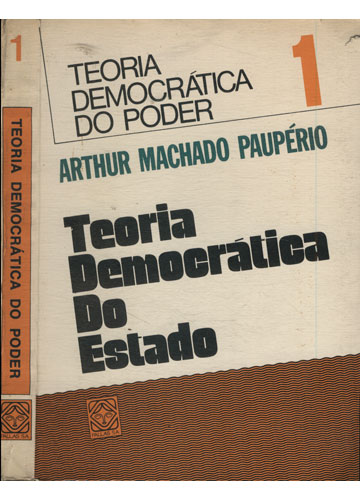 Sebo do Messias Livro - Teoria Democrática do Poder - Volume 1 - Teoria ...