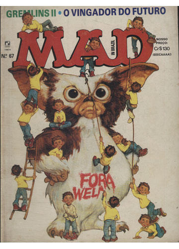 Sebo do Messias Gibi - Mad - Nº.67 - Gremlins II