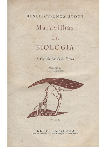 Sebo do Messias Livro - Maravilhas da Biologia