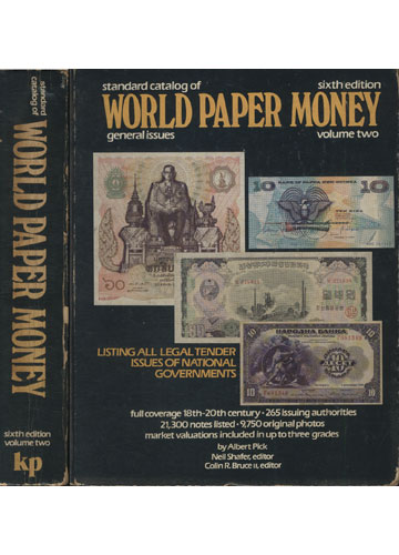 Sebo do Messias Livro - Standard Catalog of World Paper Money - Volume 2