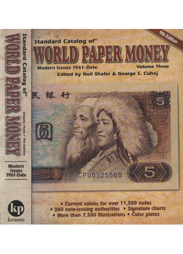 Sebo do Messias Livro - Standard Catalog Of World Paper Money - Modern ...