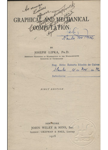 Sebo do Messias Livro - Graphical and Mechanical Computation