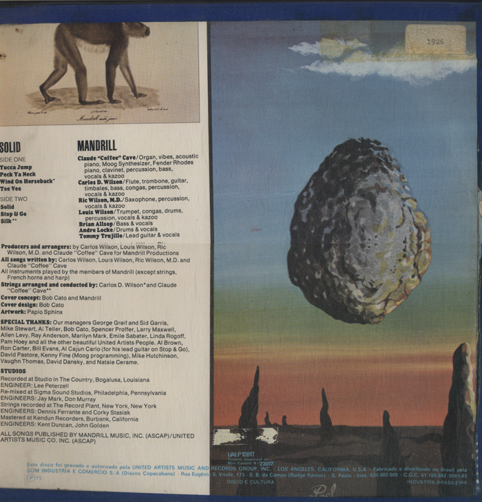 Sebo do Messias LP - Mandrill - Solid