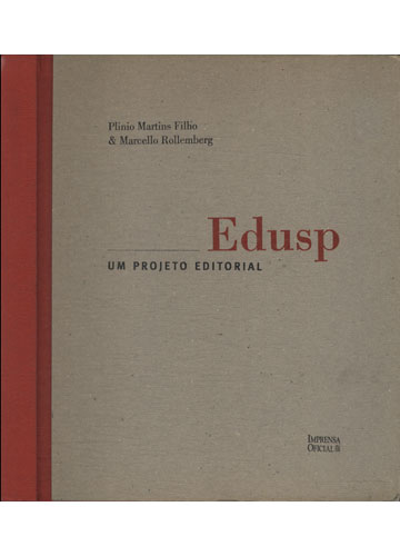 Sebo do Messias Livro - Edusp - Um Projeto Editorial