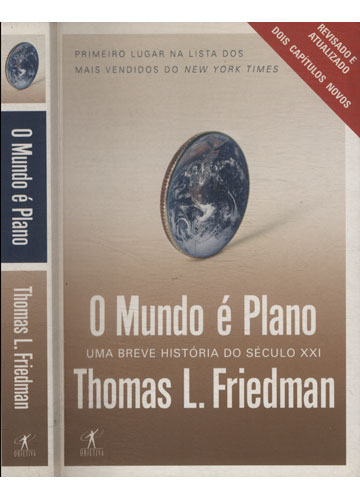 Sebo do Messias Livro - O Mundo é Plano