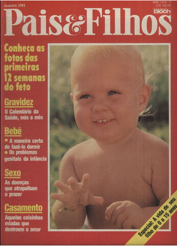 Sebo do Messias Revista - Pais & Filhos - Ano 1981 - N°.05
