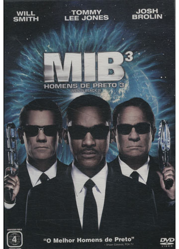 Sebo do Messias DVD - MIB 3 - Homens de Preto 3