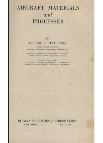 Sebo do Messias Livro - Aircraft Materials and Processes