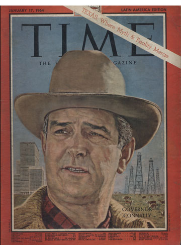 Sebo do Messias Revista - Time - Ano 1964 - January - Governor Connally