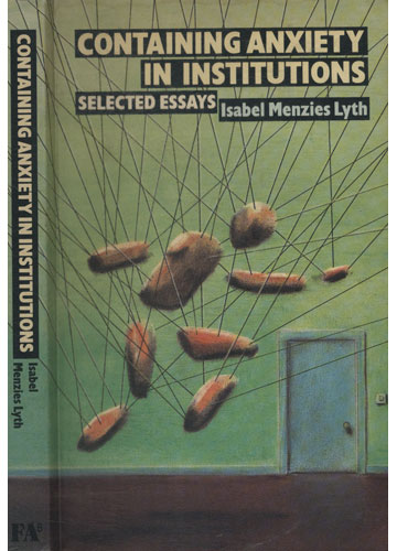 Sebo do Messias Livro - Containing Anxiety in Institutions - Volume 1
