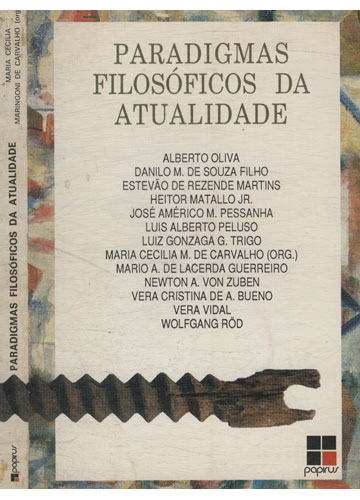 Sebo do Messias Livro - Paradigmas Filosóficos da Atualidade