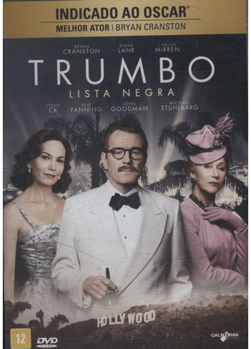 Sebo do Messias DVD - Trumbo - Lista Negra
