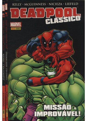 Sebo do Messias Gibi - Deadpool Clássico - 2 Volumes