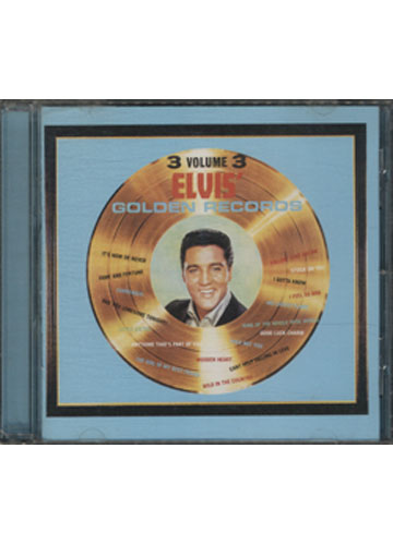 Sebo do Messias CD - Elvis Presley - Elvis' Golden Records - Volume 3