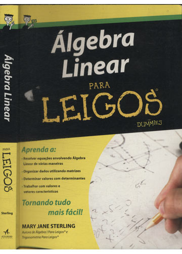 Sebo do Messias Livro - Álgebra Linear Para Leigos