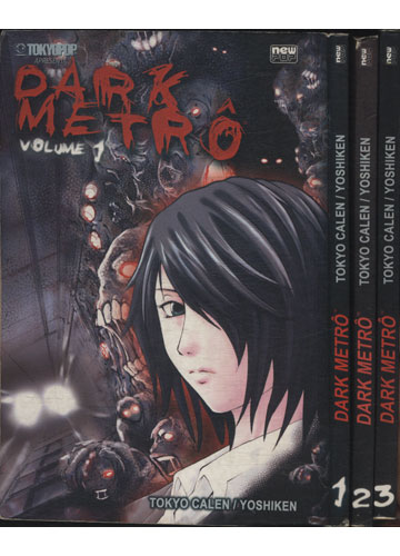 Sebo do Messias Gibi - Dark Metrô - 3 Volumes