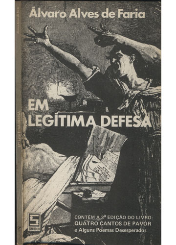 Sebo do Messias Livro - Em Legítima Defesa - Com Dedicatória do Autor