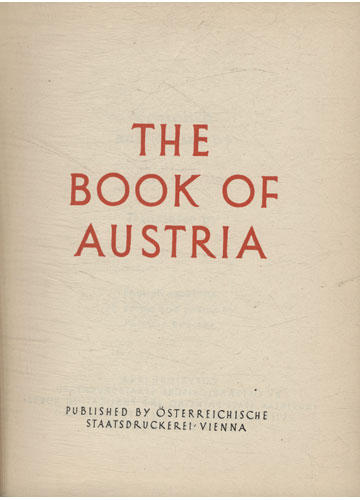 Sebo do Messias Livro - Austria - The Book of Austria