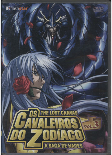 Sebo do Messias DVD - Os Cavaleiros do Zodiaco - The Lost Canvas - A Saga de Hades - Vol.3