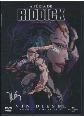 Sebo do Messias DVD - A Fúria de Riddick *animação*