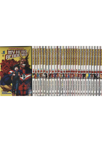 Sebo do Messias Gibi - My Hero Academia - Do 1 ao 26