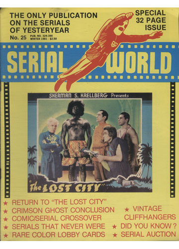 Sebo do Messias Revista - Serial World - Volume 3 - N°.25 - The Lost City