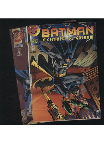 Sebo do Messias Gibi - Batman Vigilantes de Gotham - Números 0 e 1 - 2 ...