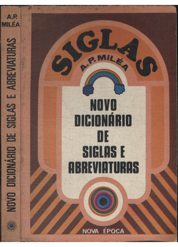 Sebo do Messias Livro - Novo Dicionário de Siglas e Abreviaturas