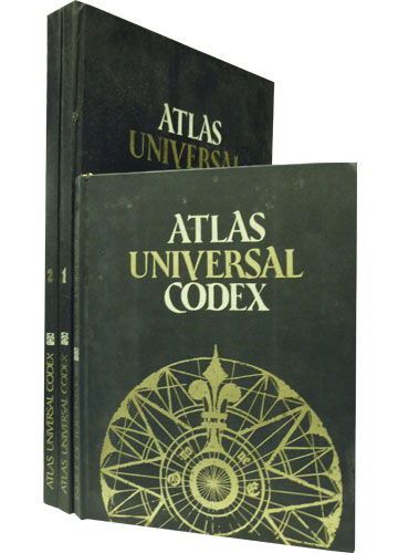 Sebo do Messias Livro - Atlas Universal Codex - 2 Volumes + Indice