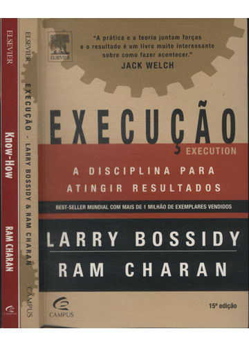 Sebo do Messias Livro - Execução+Know-how - 2 Volumes - Com (Luva)