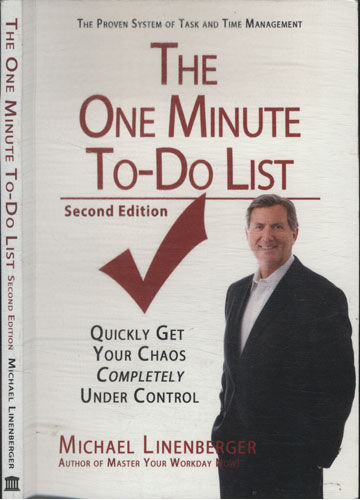 Sebo do Messias Livro - The One Minute To-Do List