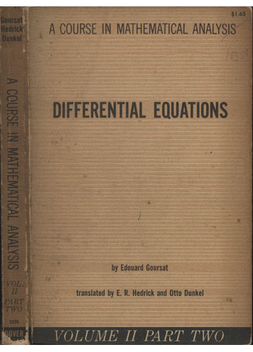 Sebo do Messias Livro - A Course in Mathematical Analysis - Volume II ...