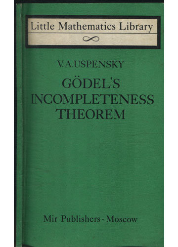 Sebo do Messias Livro - Godel's Incompleteness Theorem